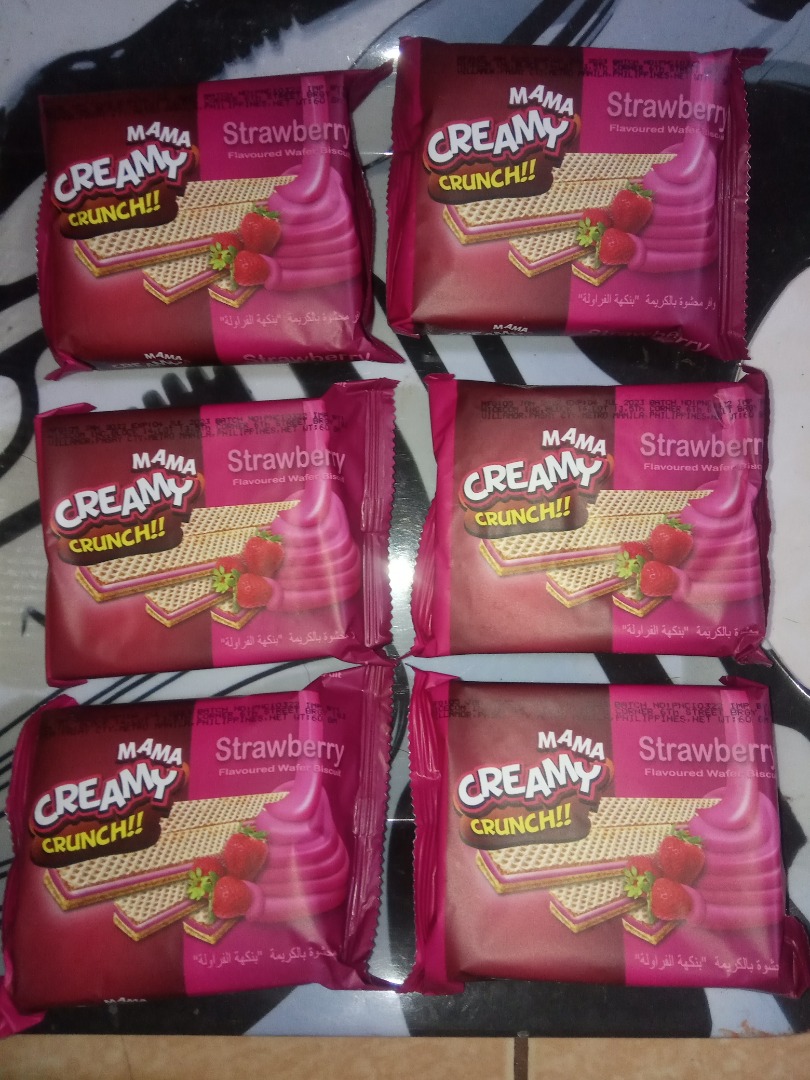 Mama Creamy Waffers, Food & Drinks, Other Food & Drinks on Carousell