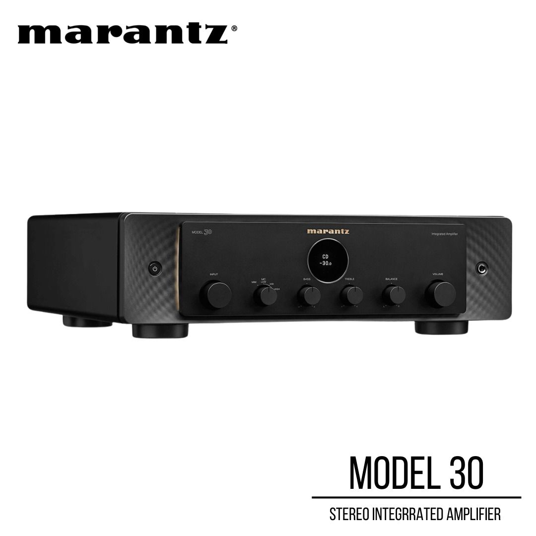 Marantz Stereo Integrated Amplifier (Black/Silver), Audio, Soundbars ...