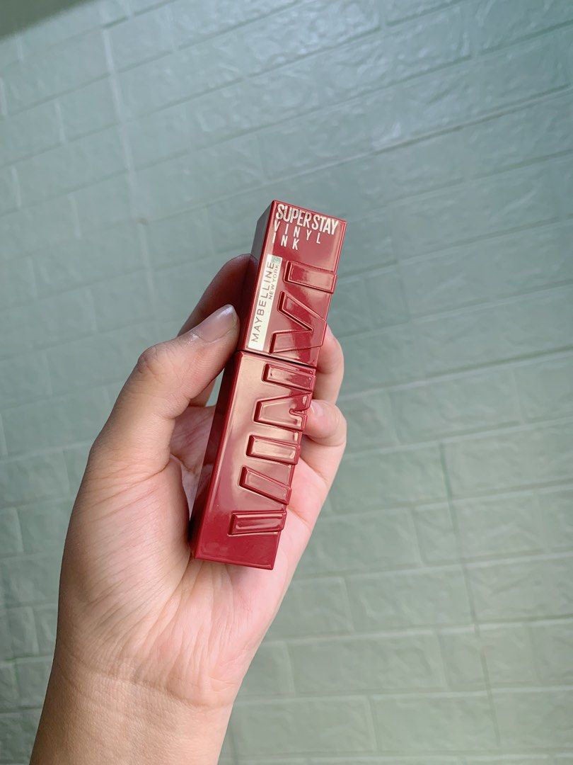 Maybelline Superstay Vinyl Ink (65 Saucy), Beauty & Personal Care, Face ...
