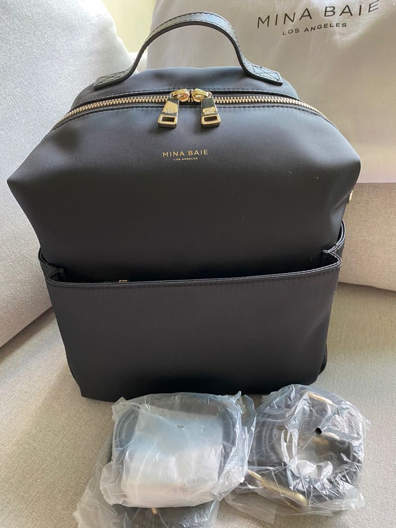 MINA BAIE STEVIE DIAPER BAG, Women's Fashion, Bags & Wallets, Backpacks ...