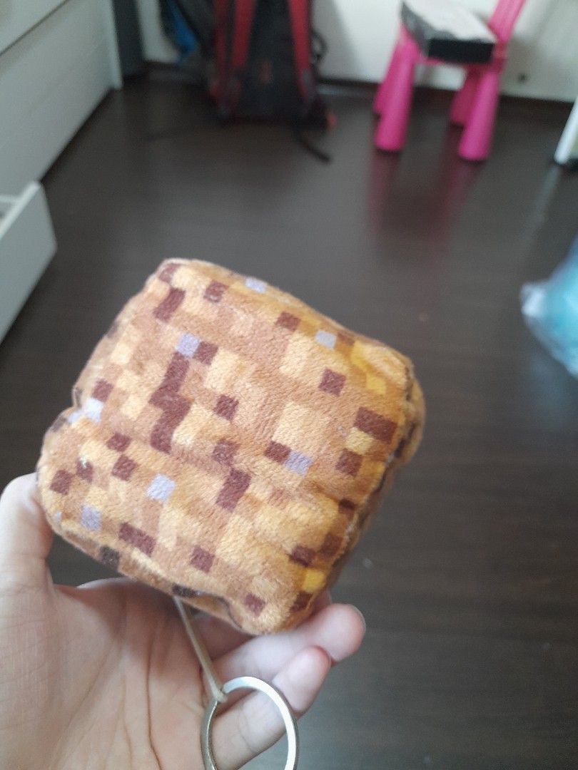Minecraft Cube Soft toy, Hobbies & Toys, Toys & Games on Carousell