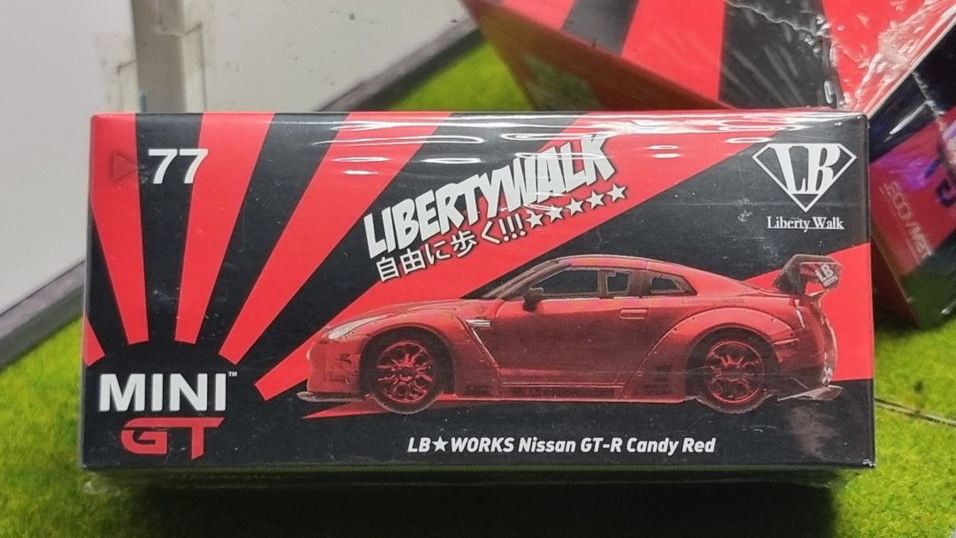 MINI GT #77 Nissan GT-R Candy Red, Hobbies & Toys, Toys & Games on ...