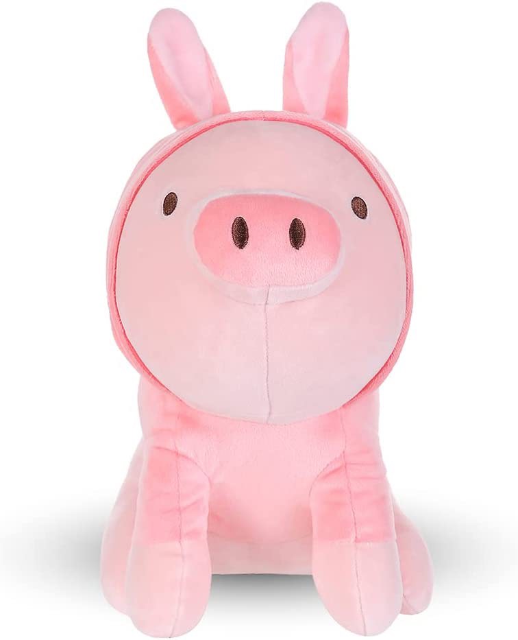 MINISO Sitting Piglet Plush, cow, bee, rabbit, dinosaur, witch, Hobbies ...