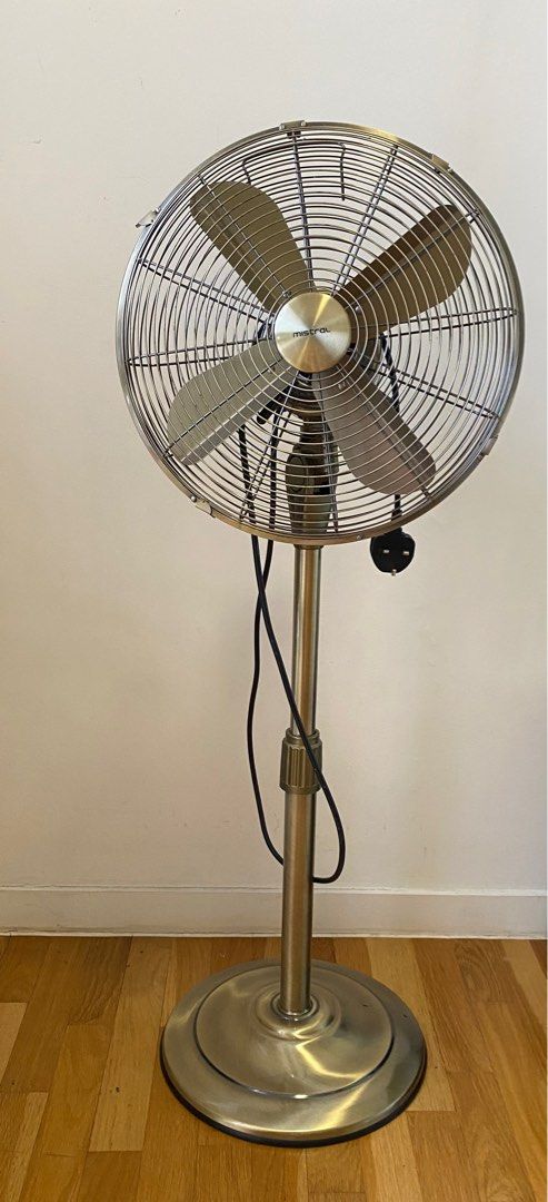 Mistral 14" Metal Slide Fan [MLF14MB], Furniture & Home Living ...