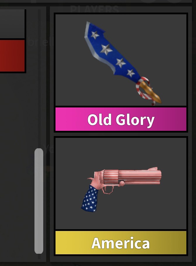 mm2 america set, Video Gaming, Gaming Accessories, In-Game Products on ...