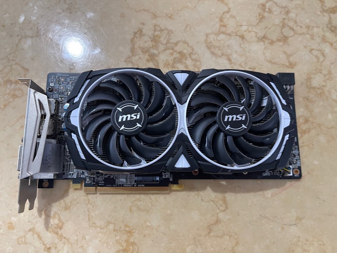 MSI Armour RX580 8GB OC, Computers & Tech, Parts & Accessories ...
