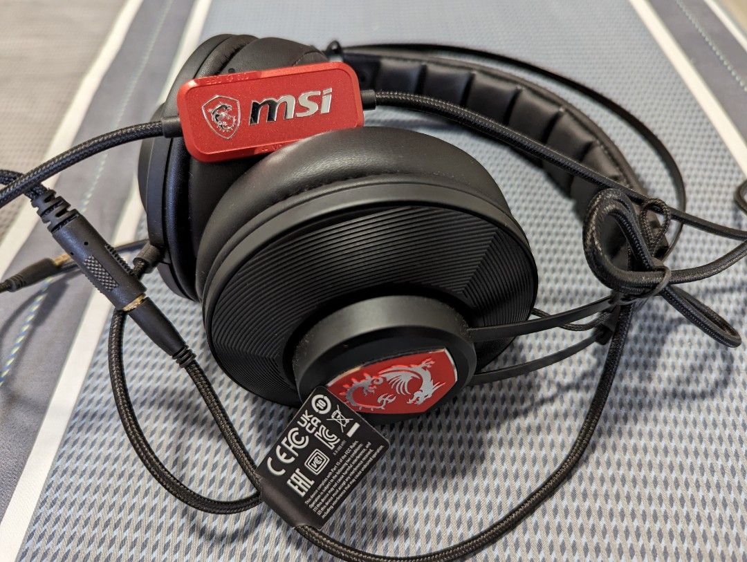 MSI gaming headset, Audio, Headphones & Headsets on Carousell