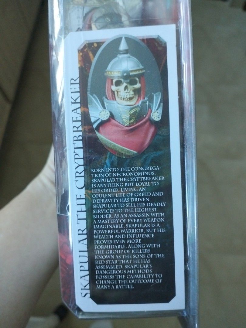 Mythic Legions Skapular Cryptbreaker NOT Marvel Legends LOTR, Hobbies ...