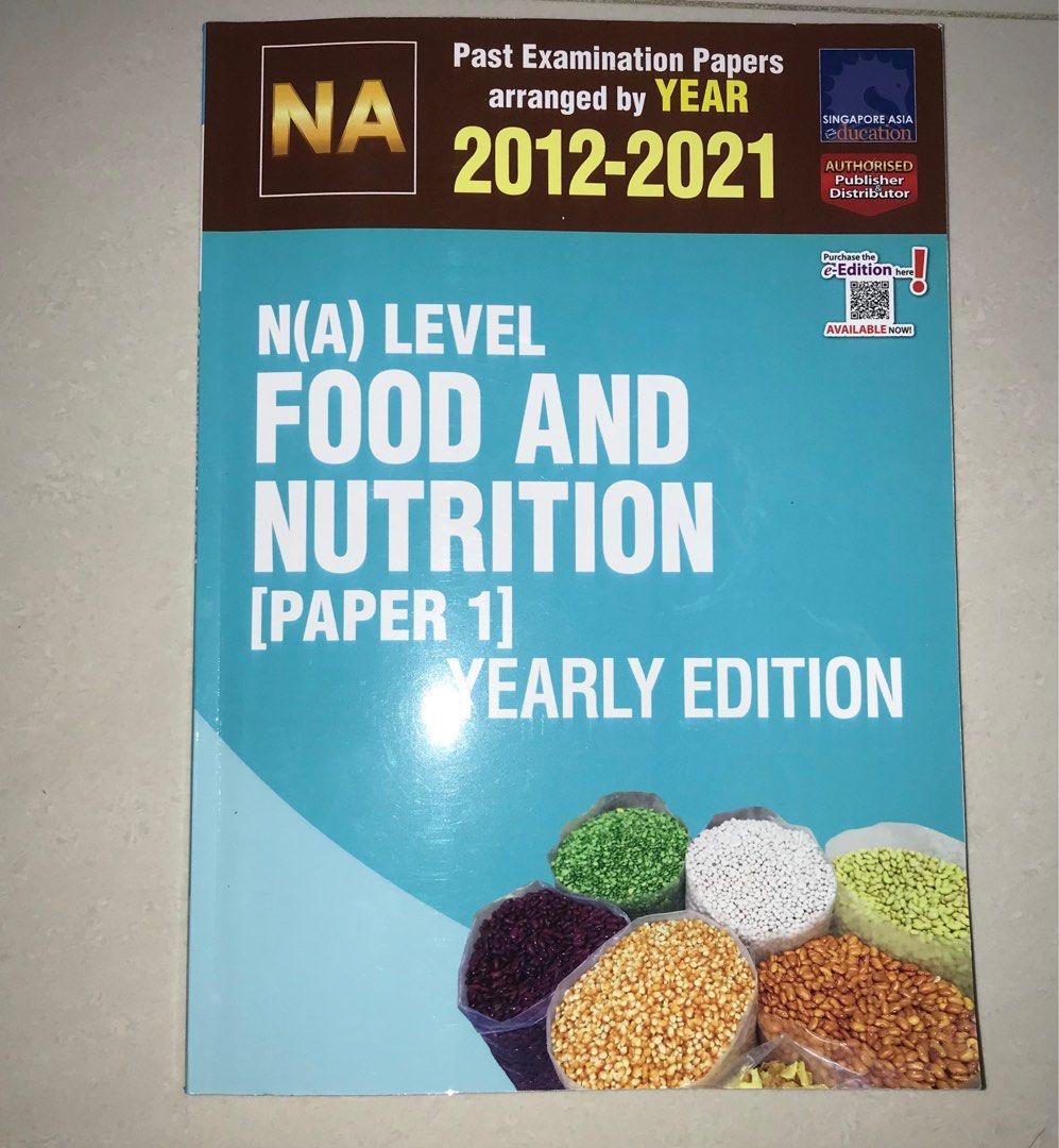 NA Food And Nutrition Science TYS, Hobbies & Toys, Books & Magazines ...