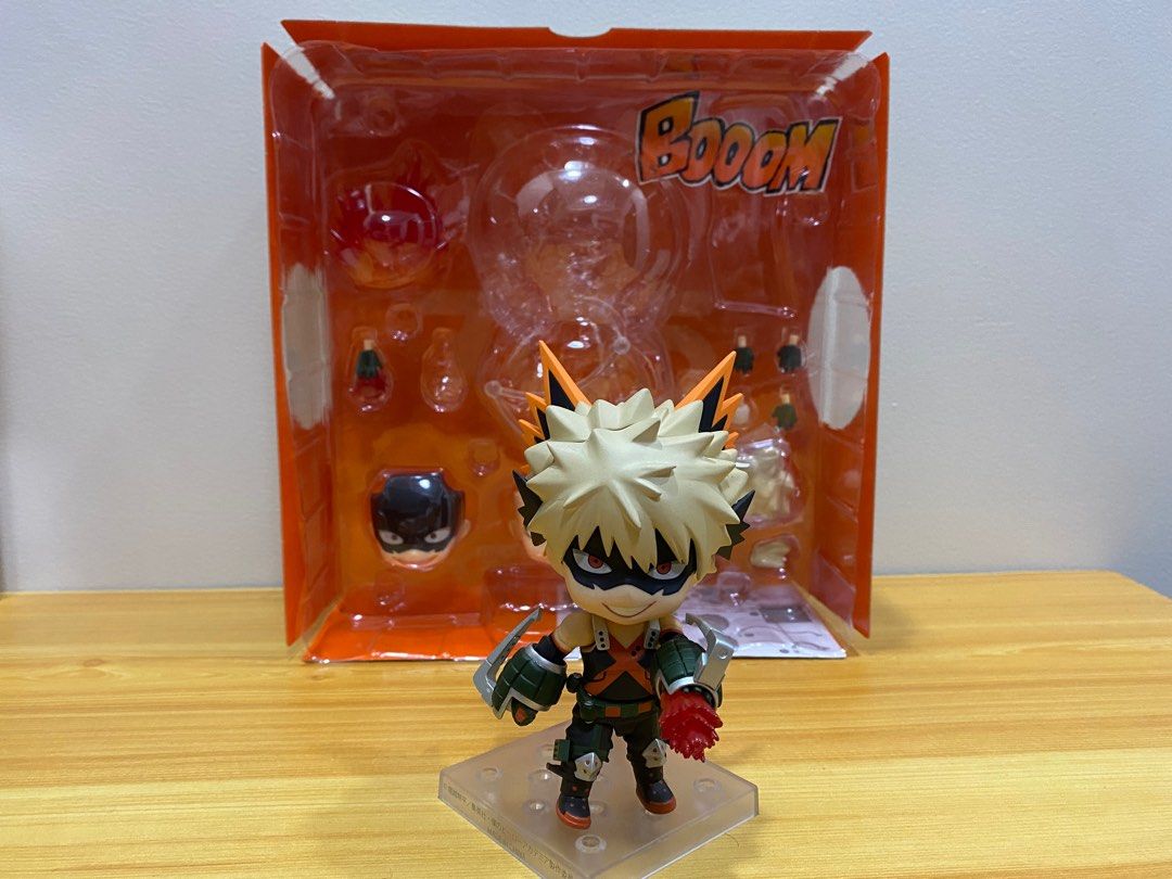 Nendoroid 705 - Bakugo Katsuki Hero’s Edition BIB, Hobbies & Toys, Toys ...