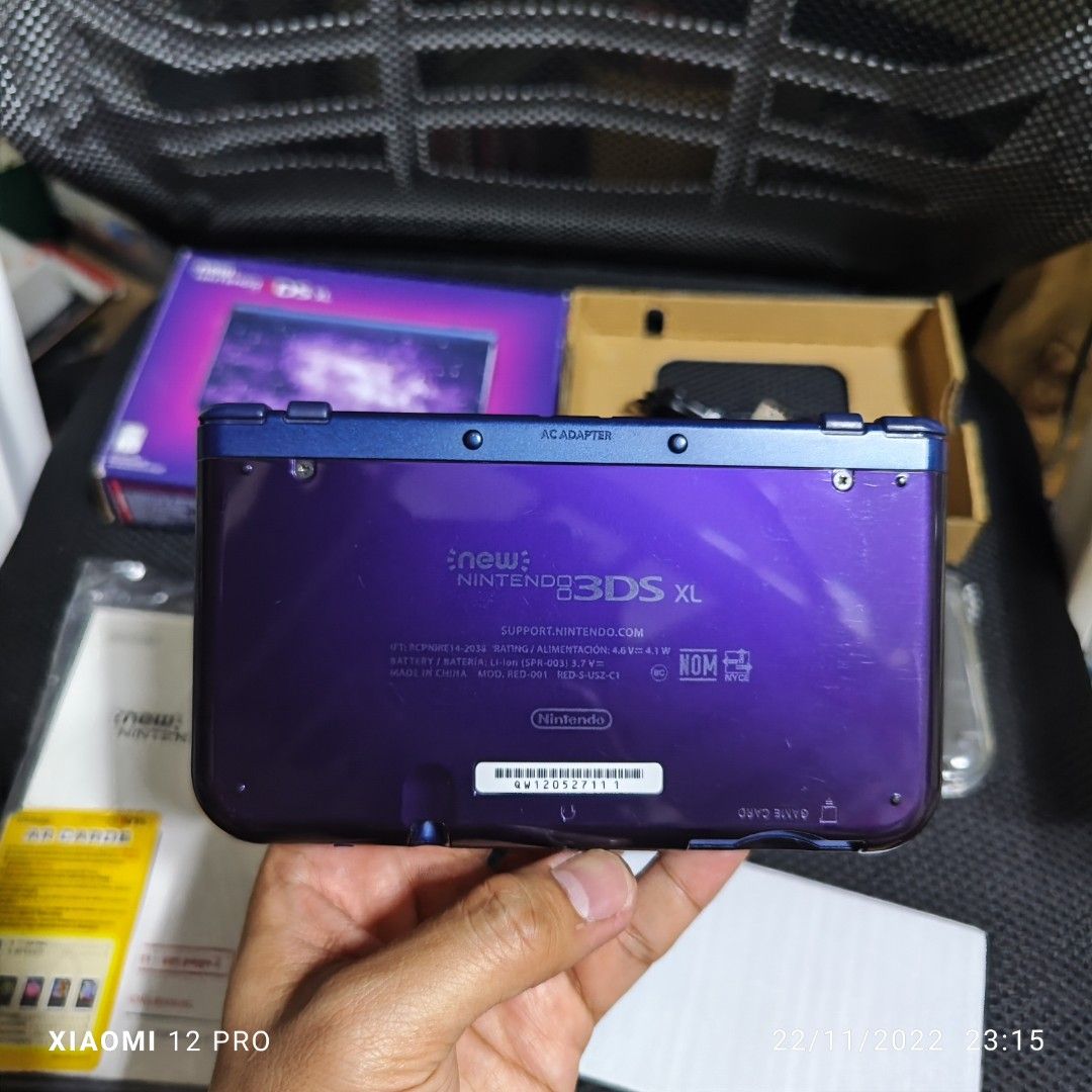 New 3ds xl galaxy edition, Video Gaming, Video Game Consoles, Nintendo ...