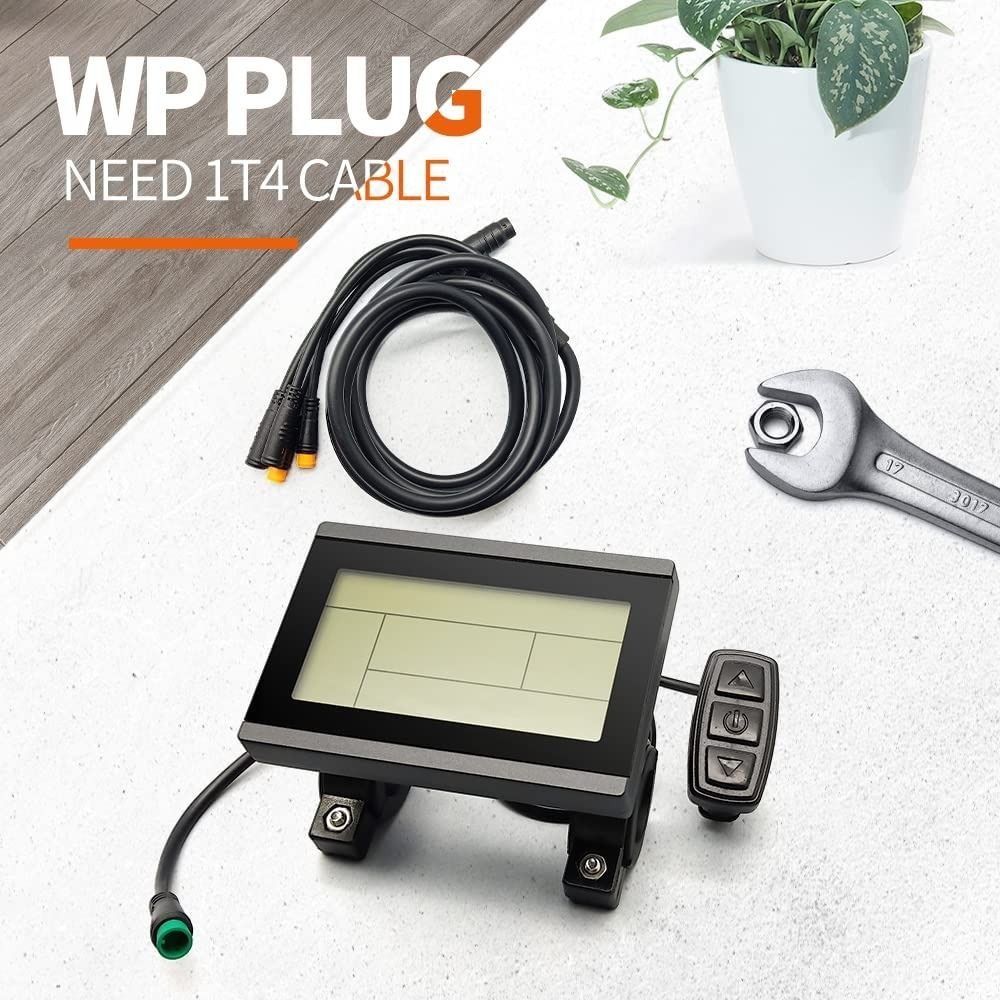 New Arrival! Ebike LCD Display Meter KT-LCD3 24V 36V 48V 52V Electric ...