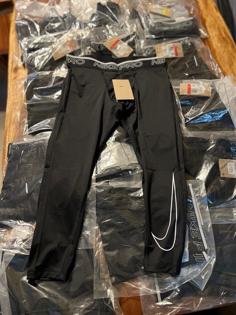 Nike Pro Dri Fit Compression 3/4 Tight below SRP, Men's Fashion ...