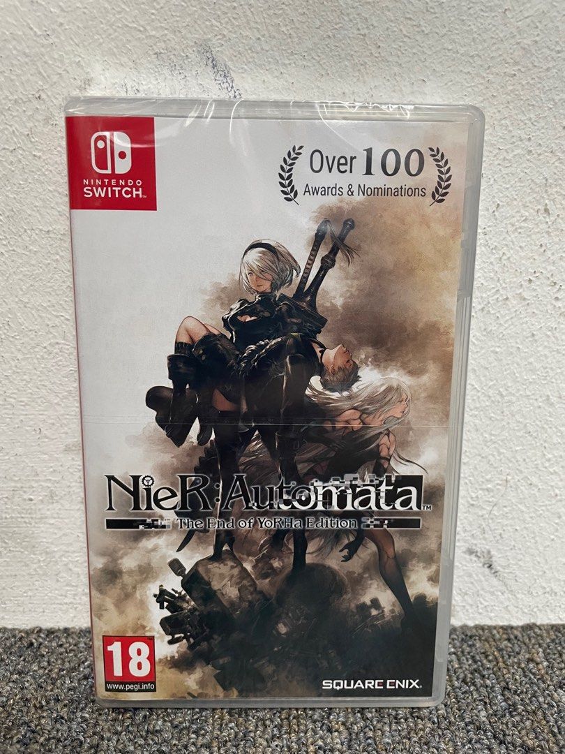 Nintendo Switch Nier Automata The End of Yorha Edition, Video Gaming ...