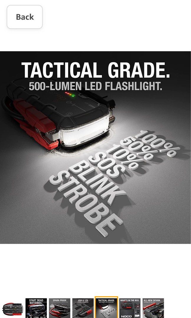 NOCO Boost Pro GB150 3000 Amp 12-Volt UltraSafe Lithium Jump Starter ...