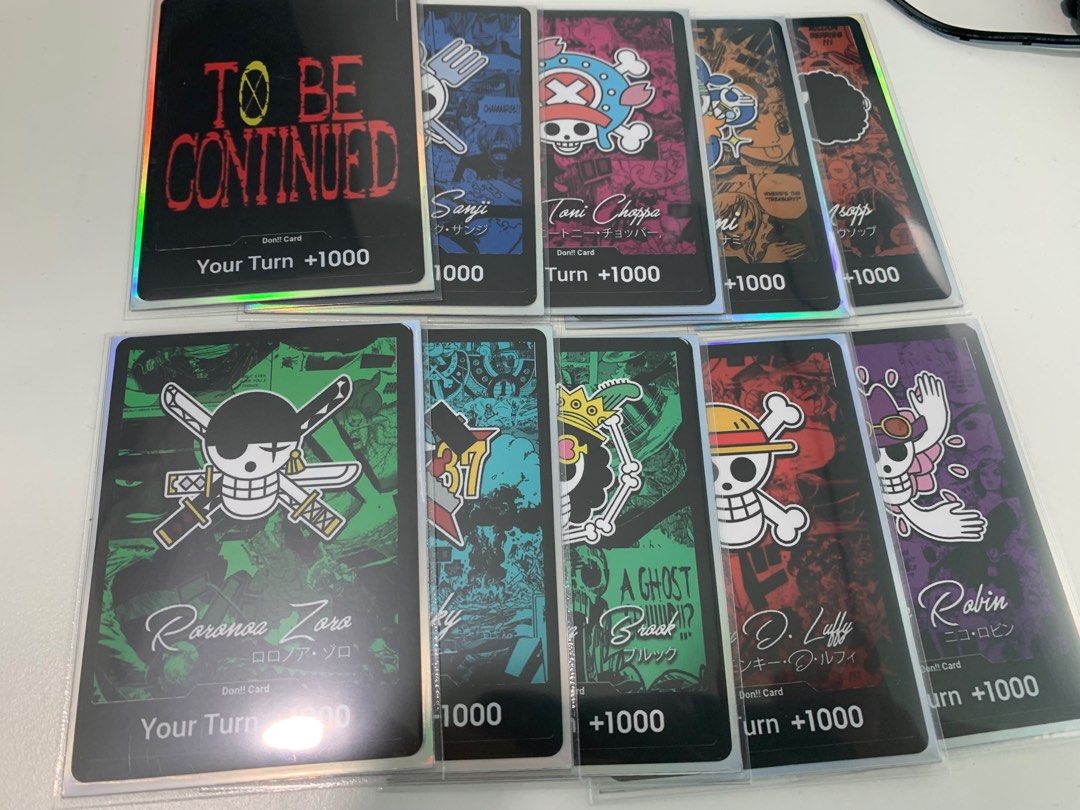 One Piece Tcg Custom Jolly Roger Don Hobbies And Toys Toys And Games On Carousell