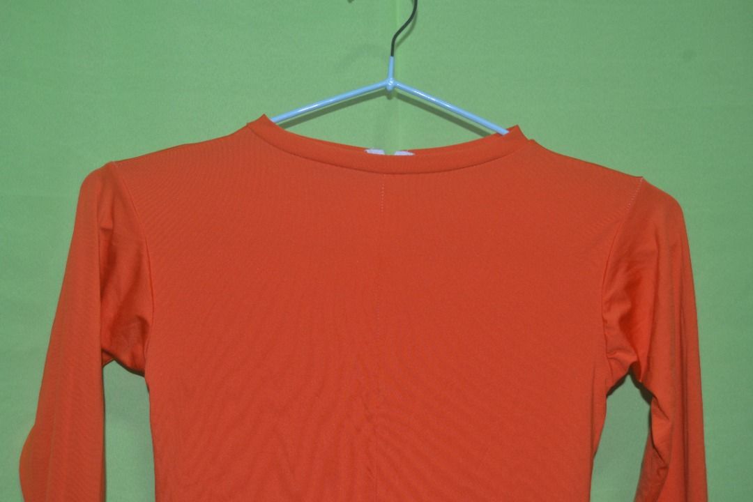 Orange Full Body One-Piece Suit, Men's Fashion, Tops & Sets, Sets ...