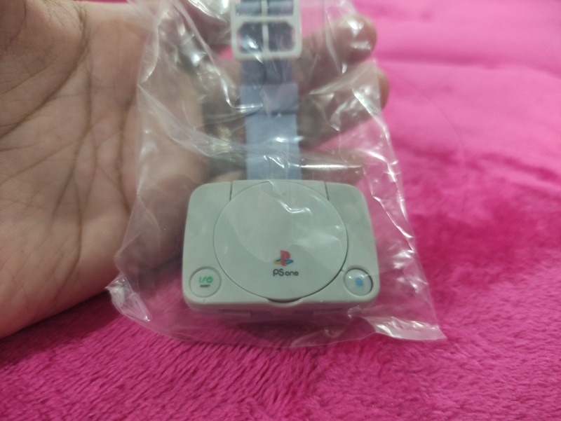 (P1,200) Retro PS1 PSone Console Watch with figure freebies -reserved ...