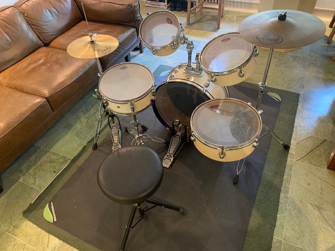 Pearl traveler drum set, Hobbies & Toys, Music & Media, Musical ...