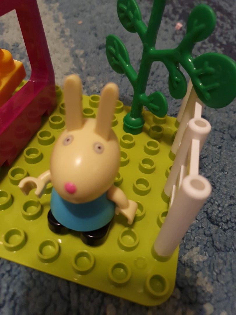 Peppa pig Lego Duplo swing set, Hobbies & Toys, Toys & Games on Carousell