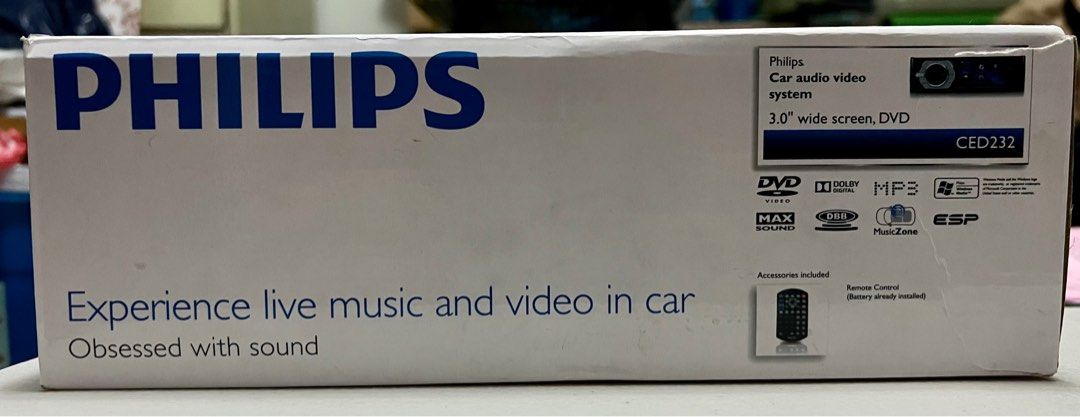 Philips Single DIN Car Stereo, Car Parts & Accessories, Audio, Video ...