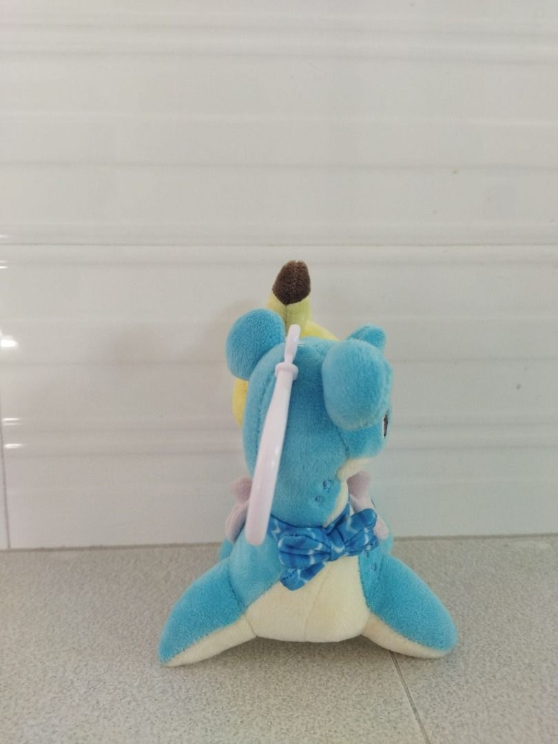 Pikachu riding Lapras, Pokemon Plush Toy Charm, Hobbies & Toys, Toys ...