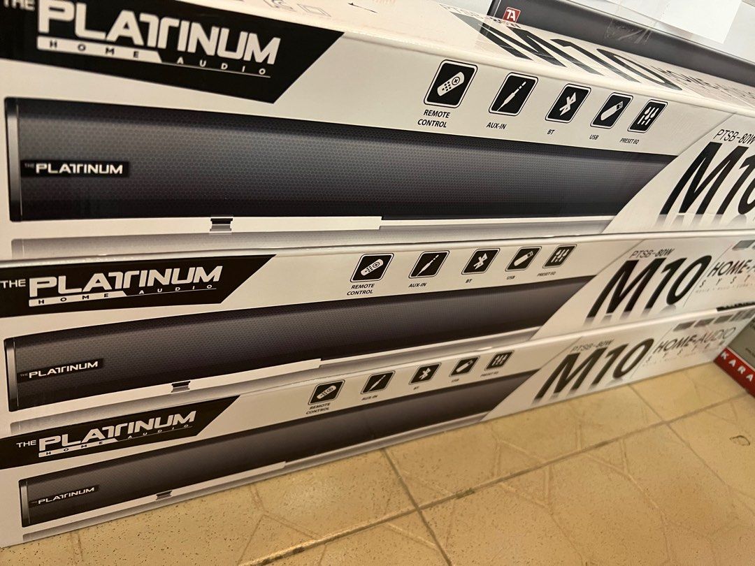 PLATINUM SOUNDBAR SPEAKER BLUETOOTH, Audio, Soundbars, Speakers ...