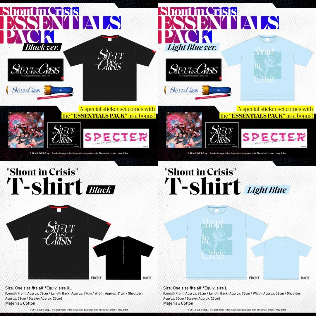 [PO till 20 Dec 2022] Hololive Hoshimachi Suisei 2nd Solo Live "Shout ...