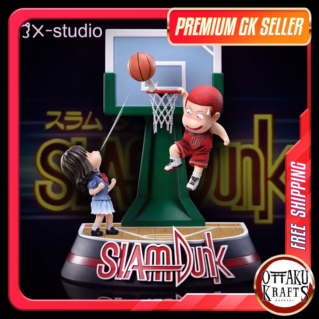 【PO】Haruko Akagi X Sakuragi Hanamichi | BX Studio | Slam Dunk【FREE ...