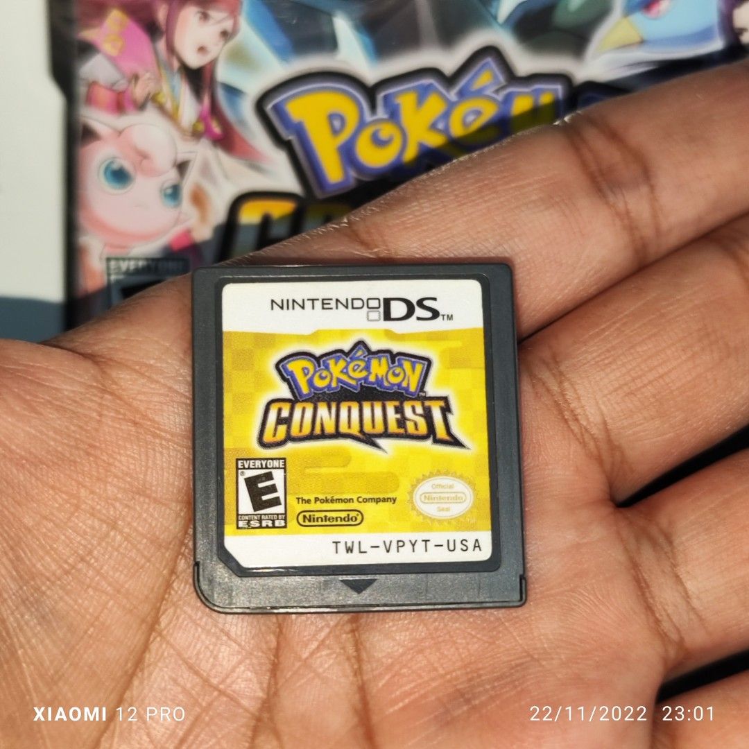 Pokemon Conquest ds game authentic, Video Gaming, Video Games, Nintendo ...