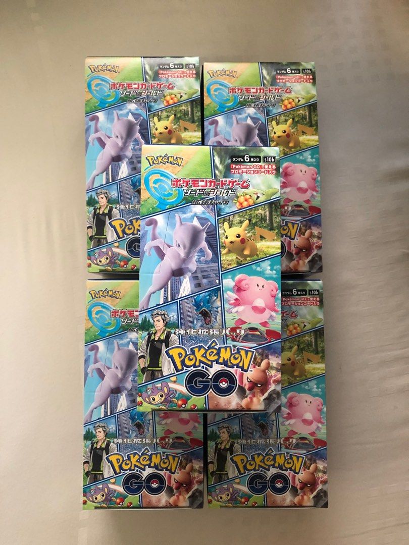 Pokemon Go Booster Box Japanese - 4 left, Hobbies & Toys, Toys & Games ...