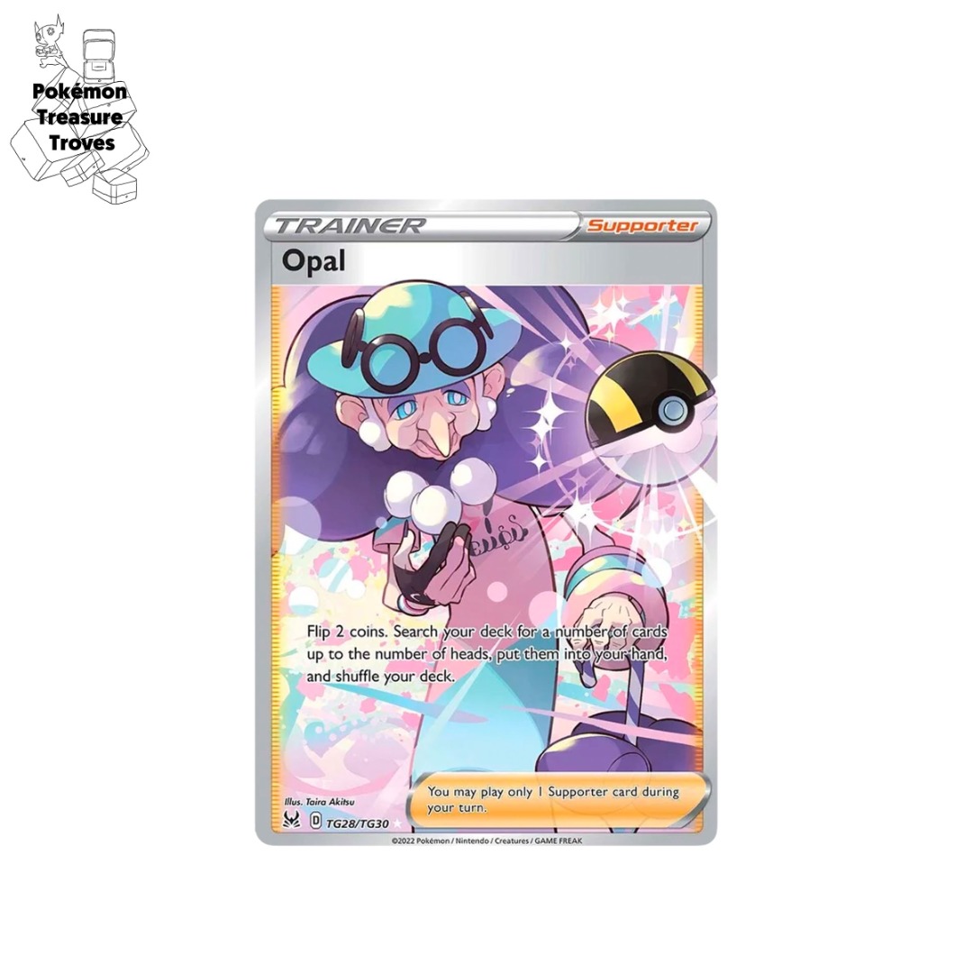 Pokemon Lost Origin Trainer Opal Card, Hobbies & Toys, Toys & Games on ...