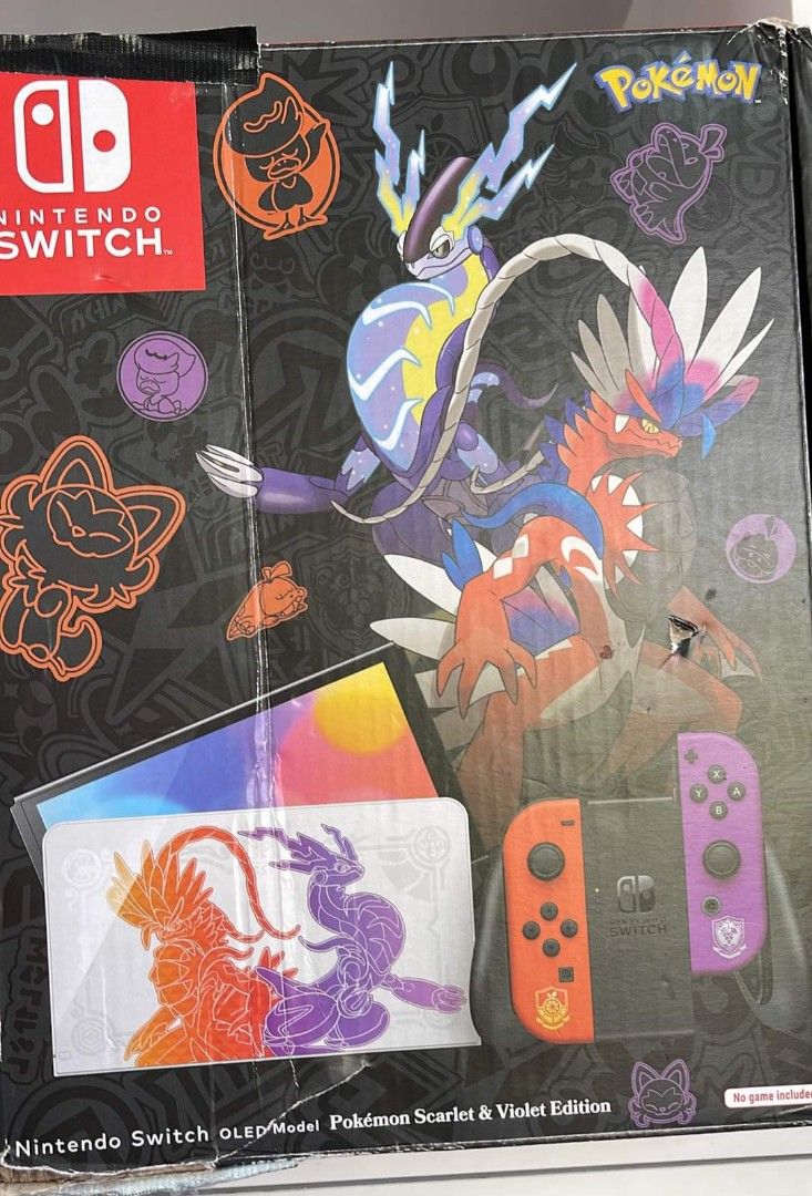 Pokemon Oled Pokemon Scarlet Violet Edition, Video Gaming, Video Game ...