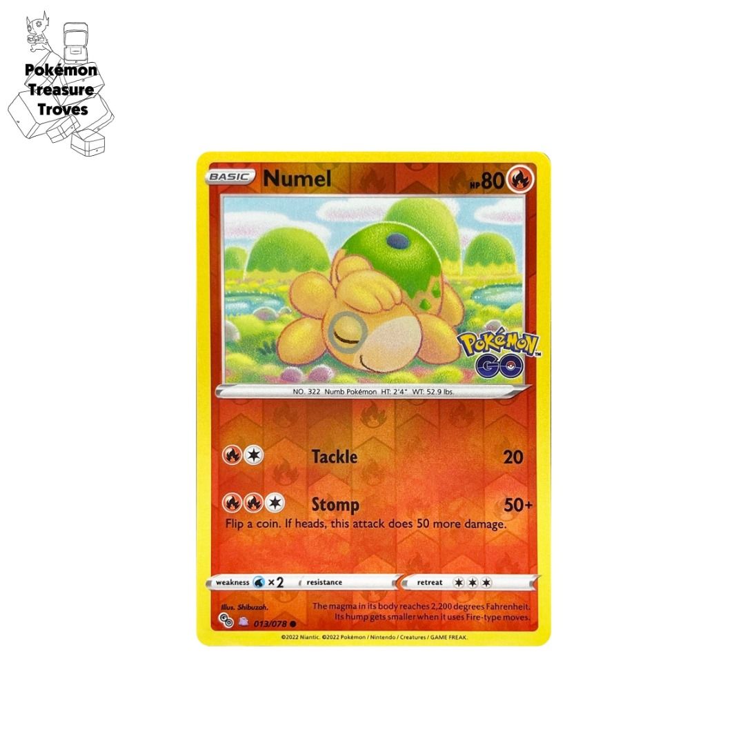 Pokemon Pokemon Go Numel (Ditto) Card, Hobbies & Toys, Toys & Games on ...
