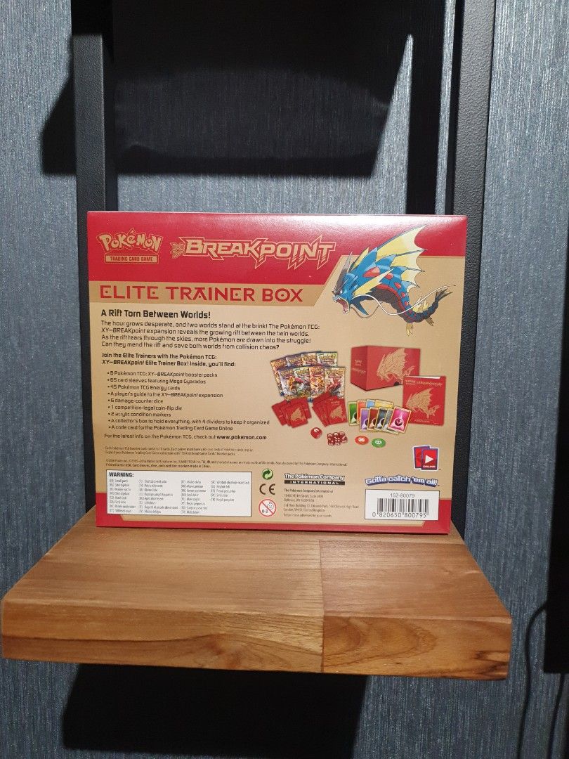 Pokemon TCG Card XY: Breakpoint Elite Trainer Box (ETB) MISB, Hobbies ...