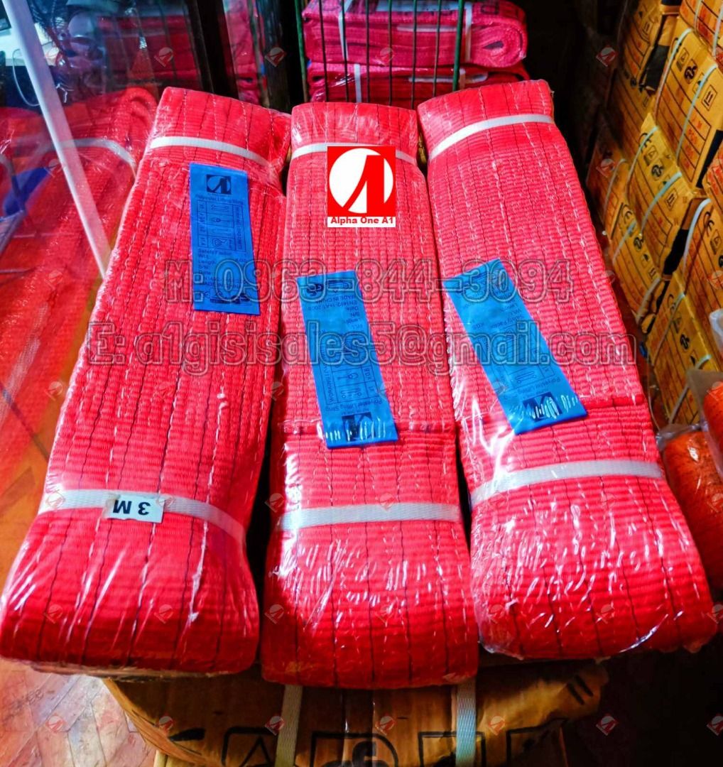 Polyester Lifting Belt Webbing Sling Heavy Duty, Commercial ...