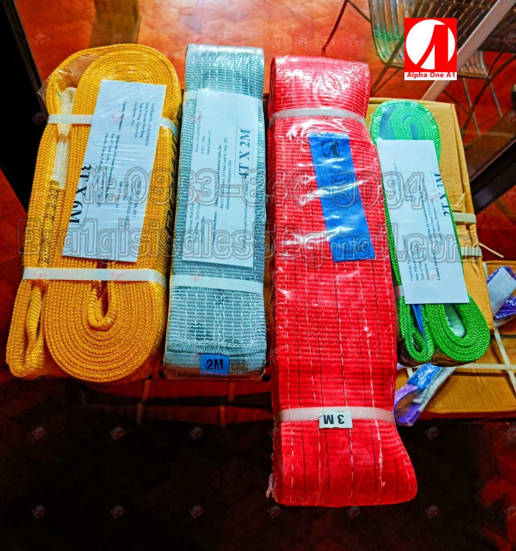 Polyester Lifting Belt Webbing Sling Heavy Duty, Commercial ...