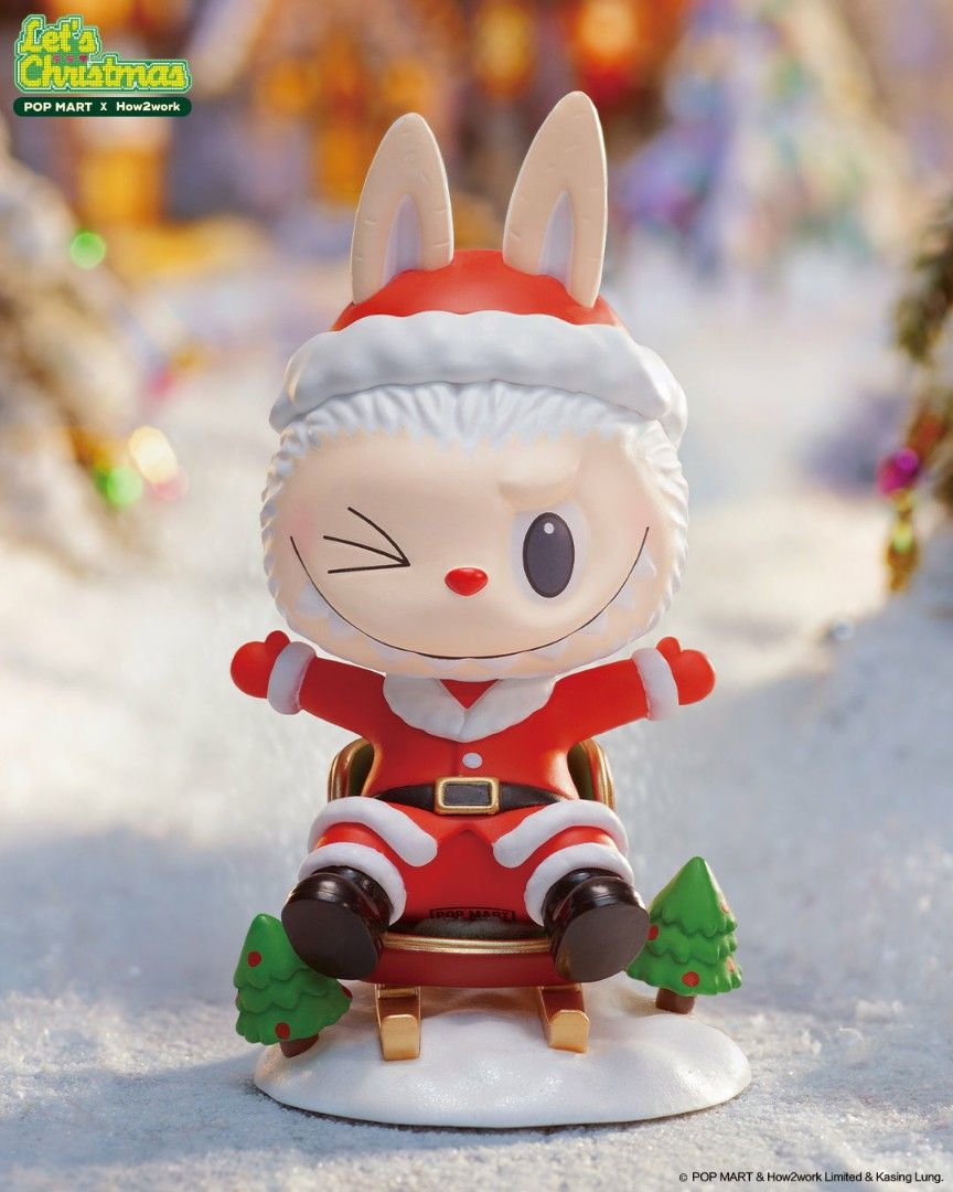 [POPMART BRAND NEW XMAS SERIES] POPMART THE MONSTERS LABUBU LET'S ...