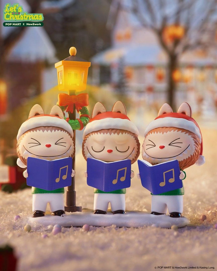 [POPMART BRAND NEW XMAS SERIES] POPMART THE MONSTERS LABUBU LET'S ...