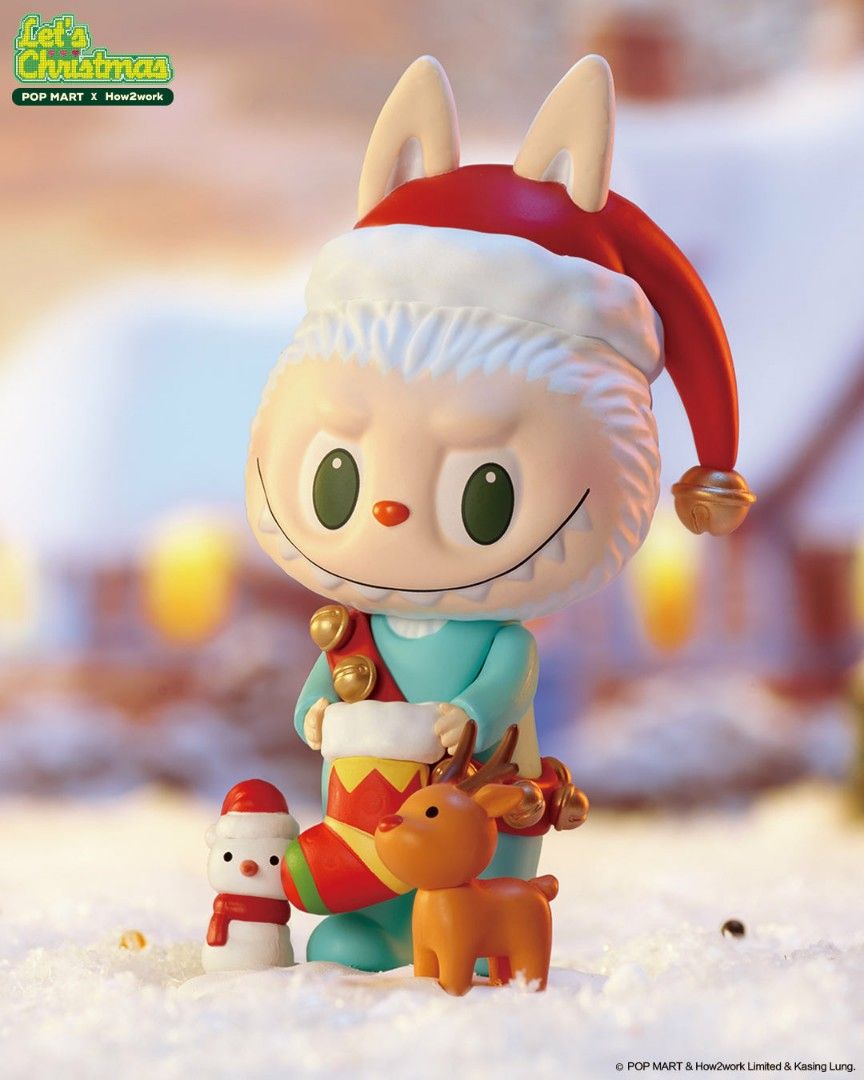 [POPMART BRAND NEW XMAS SERIES] POPMART THE MONSTERS LABUBU LET'S ...