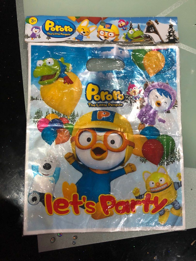 Pororo Birthday Loot Bag, Hobbies & Toys, Stationery & Craft, Occasions ...