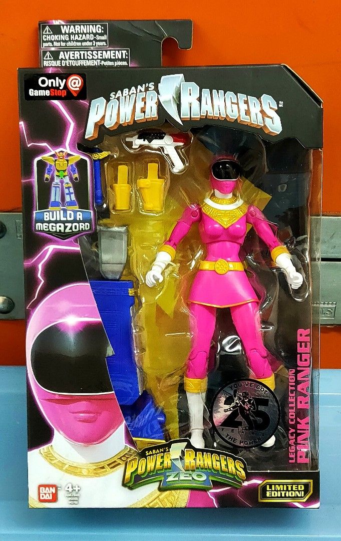 Power Rangers Legacy Collection Zeo Rangers Complete Set, Hobbies ...