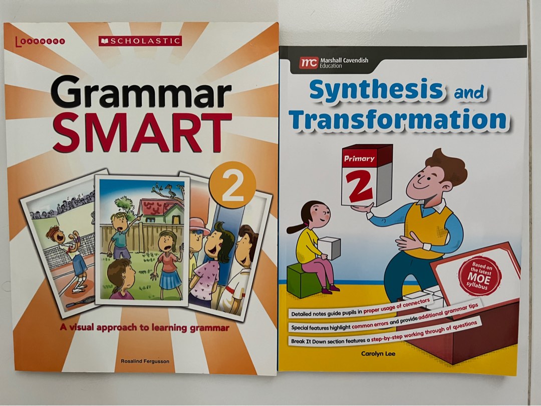 Primary 2 bundle: Grammar smart and Sentence Synthesis & Transformation ...