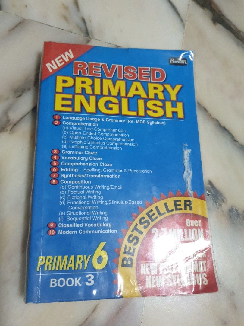Primary 6 English Book, Hobbies & Toys, Books & Magazines, Textbooks on ...