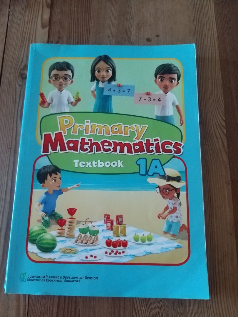 Primary 1 Mathematics Textbook 1A and 1B, Hobbies & Toys, Books ...