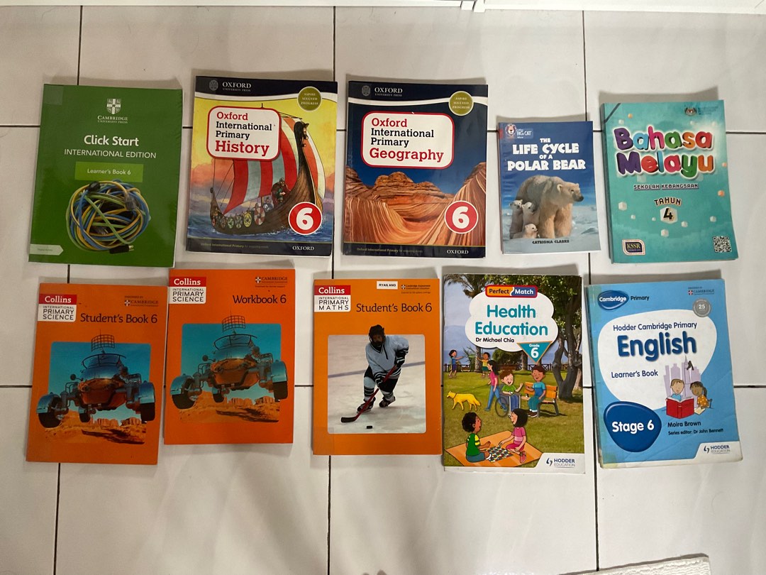 Primary Year 6 Textbooks, Hobbies & Toys, Books & Magazines, Textbooks ...