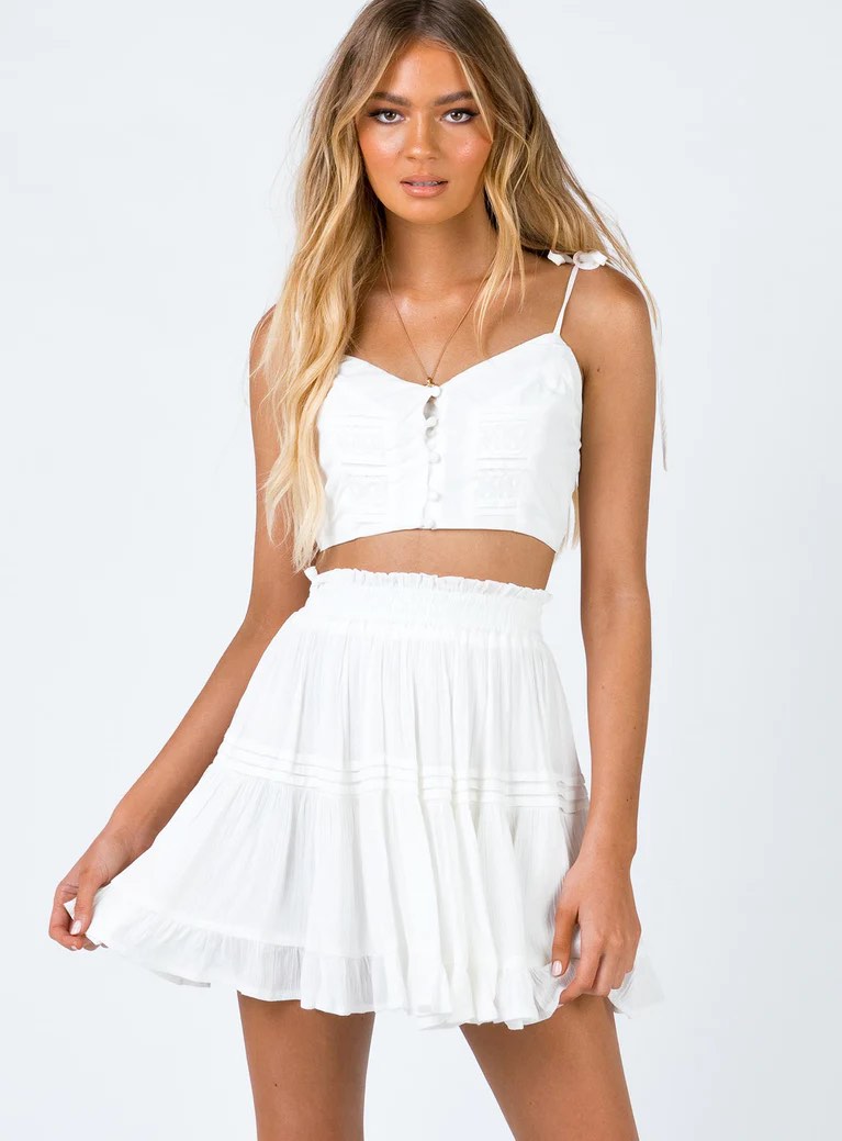 Princess Poly Sadie Set in White, Women's Fashion, Dresses & Sets, Sets ...