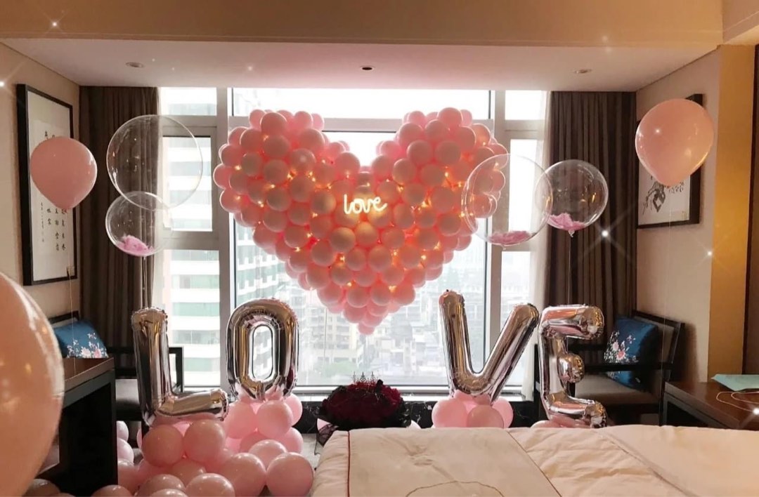 Proposal decorations suprise setup, Hobbies & Toys, Stationery & Craft ...