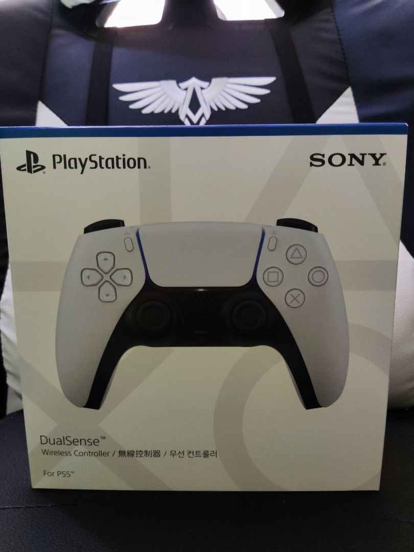 Ps5 Controller DualSense White, Video Gaming, Gaming Accessories ...