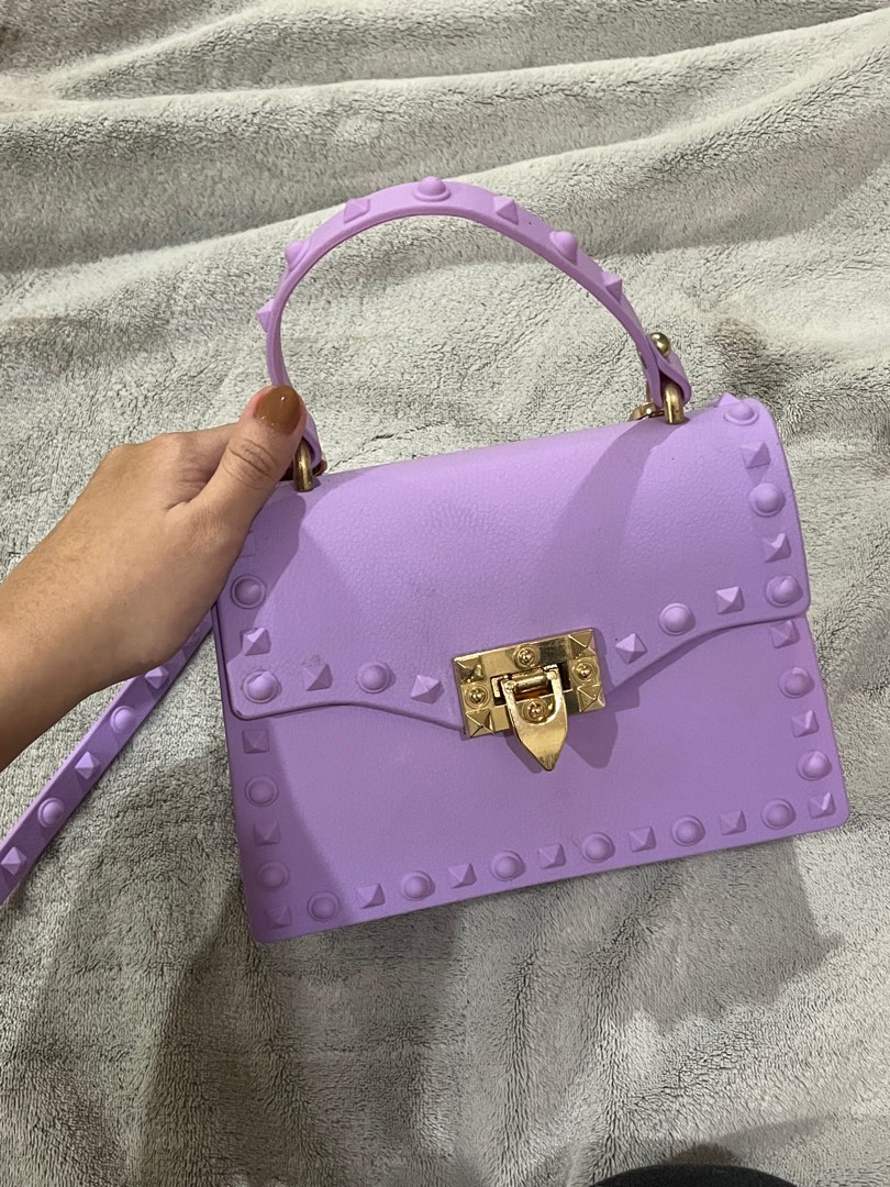 Purple Bag, Luxury, Bags & Wallets on Carousell